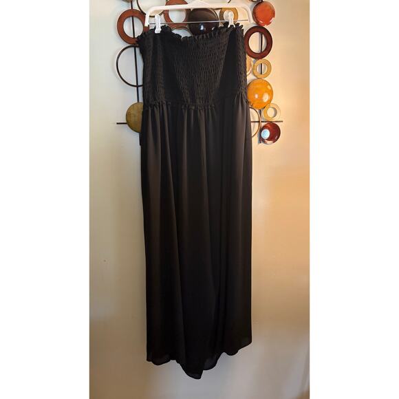 torrid | Pants & Jumpsuits | Torrid 4 Black Soaked Wide Leg Jump Suit ...
